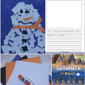 Snowmen at Night Activities and Crafts for Preschoolers