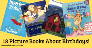 18 of Our Favorite Birthday Books for Preschoolers