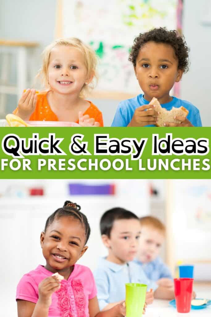 Quick & Healthy Preschool Lunch Ideas for Busy Parents