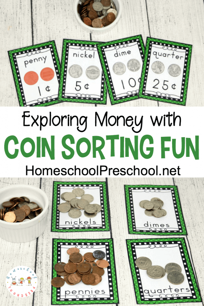 How to Explore Money with Preschool Coin Sorting Fun