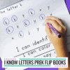 40+ Printable Preschool Basic Skills Flip Books