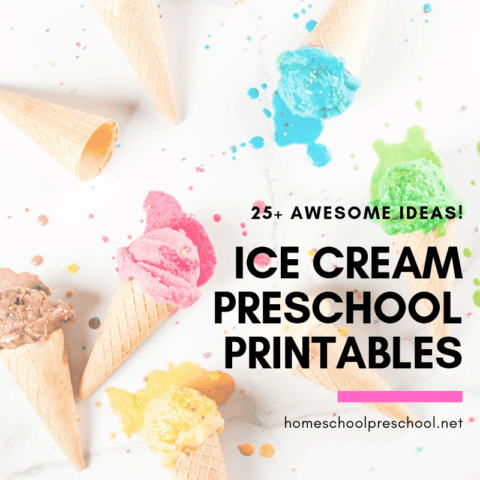 25 Incredible Ice Cream Printables for Preschoolers