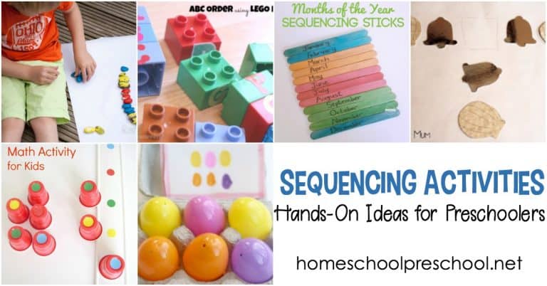 Engaging Hands-On Sequencing Activities for Preschoolers