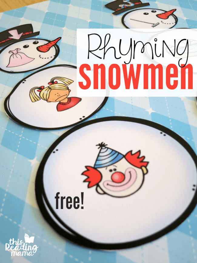 Free Snowman Printables for Preschoolers