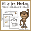 Free Printable Preschool Monkey Activities