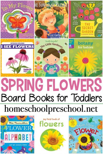 12 Spectacular Board Books About Flowers for Toddlers