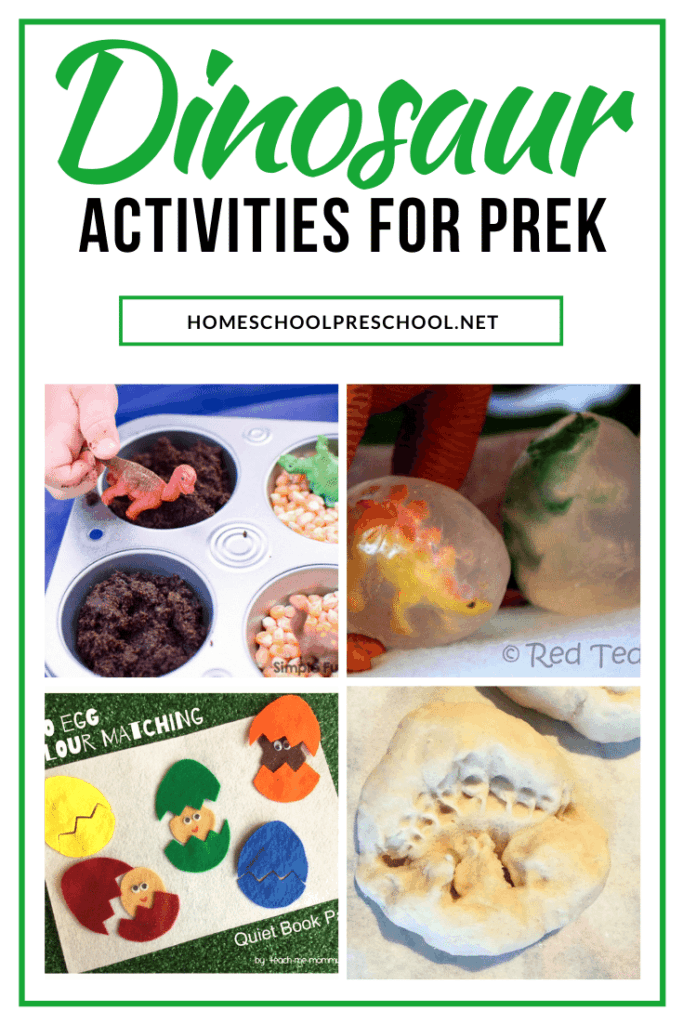 Printable Dinosaur Count and Graph Worksheets for Preschool