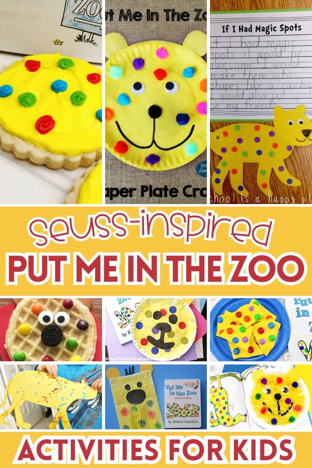 Put Me in the Zoo Activities: Crafts, Games, and Printables