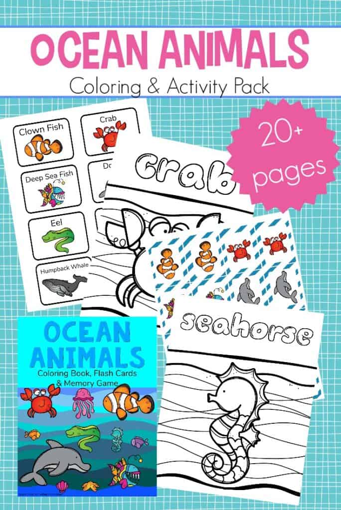 Free Printable Ocean Coloring Pages for Preschoolers