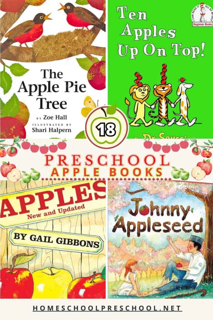The Best Preschool Apple Books for Fall