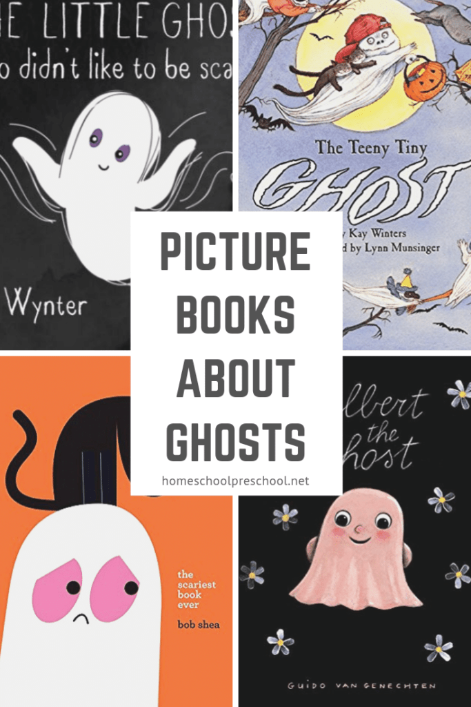 Free Ghost Preschool Theme Printable for Halloween