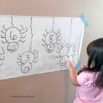 Counting Spider Eyes: Halloween Math Activity for Preschoolers