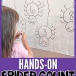 Counting Spider Eyes: Halloween Math Activity for Preschoolers