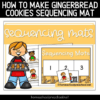 Printable How to Make Gingerbread Sequencing Mat