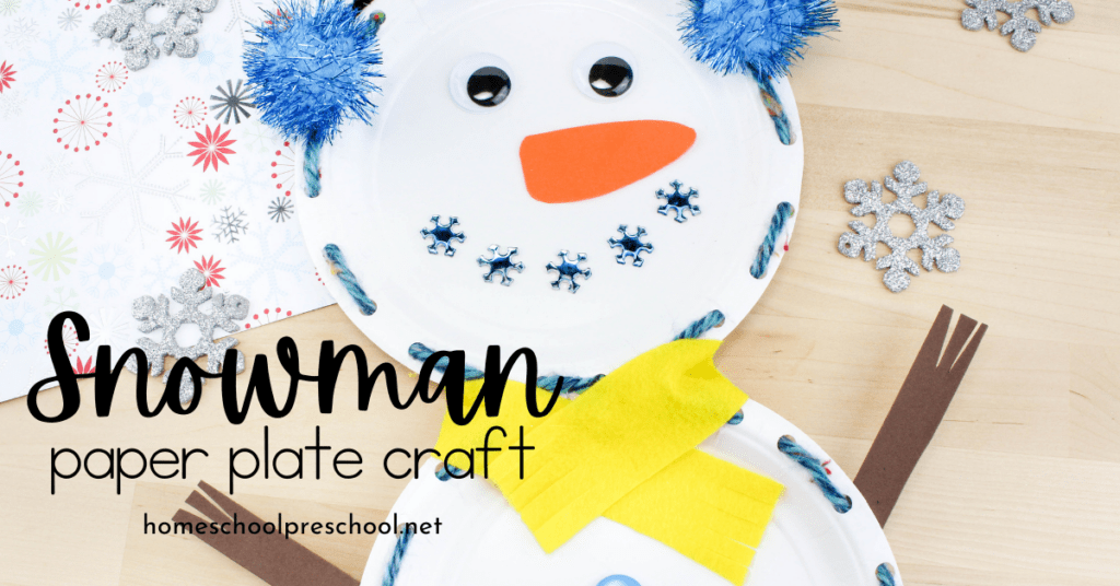 25 Snowman Preschool Crafts Kids Will Love to Make