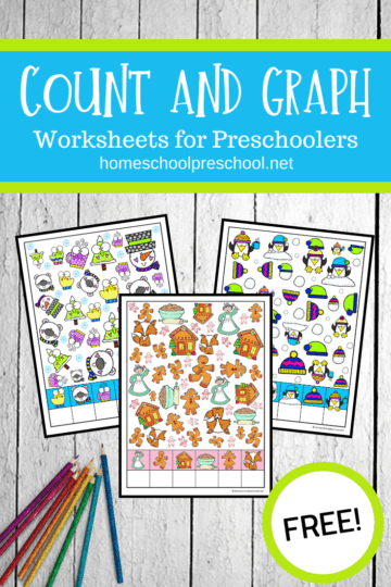 Free Count and Graph Worksheets for Preschoolers