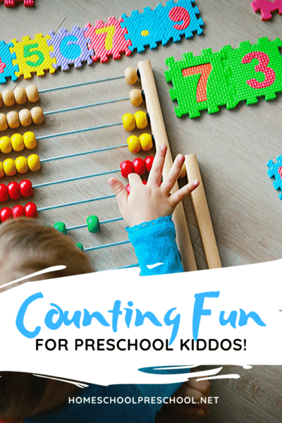 How to Teach Preschool Numbers and Counting with Straws
