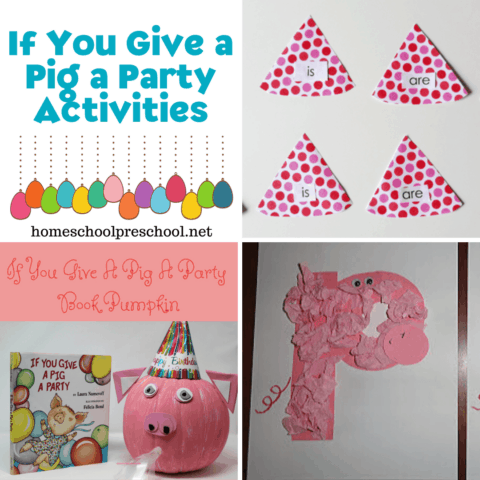 If You Give a Pig a Party Activities for Preschoolers