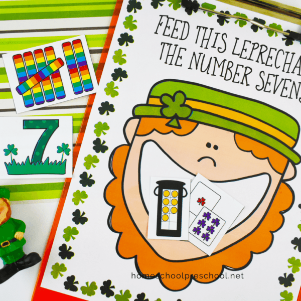 Feed the Leprechaun St Patricks Day Math Game