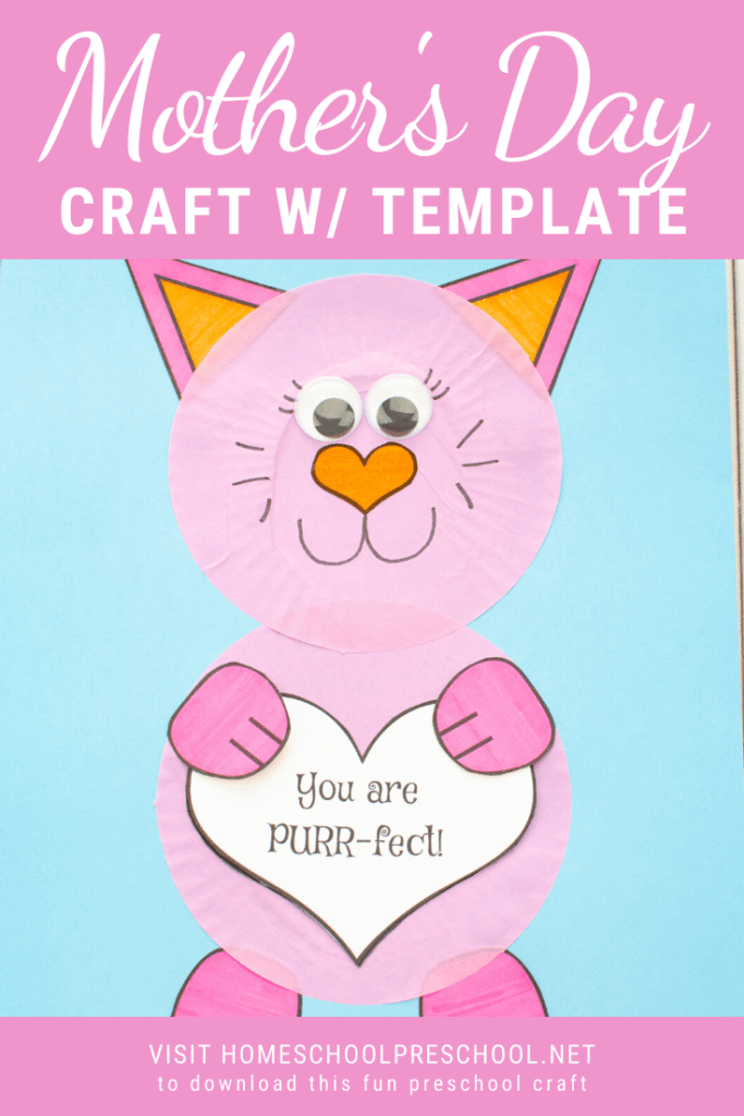 25 Adorable Cat Crafts for Preschoolers to Make