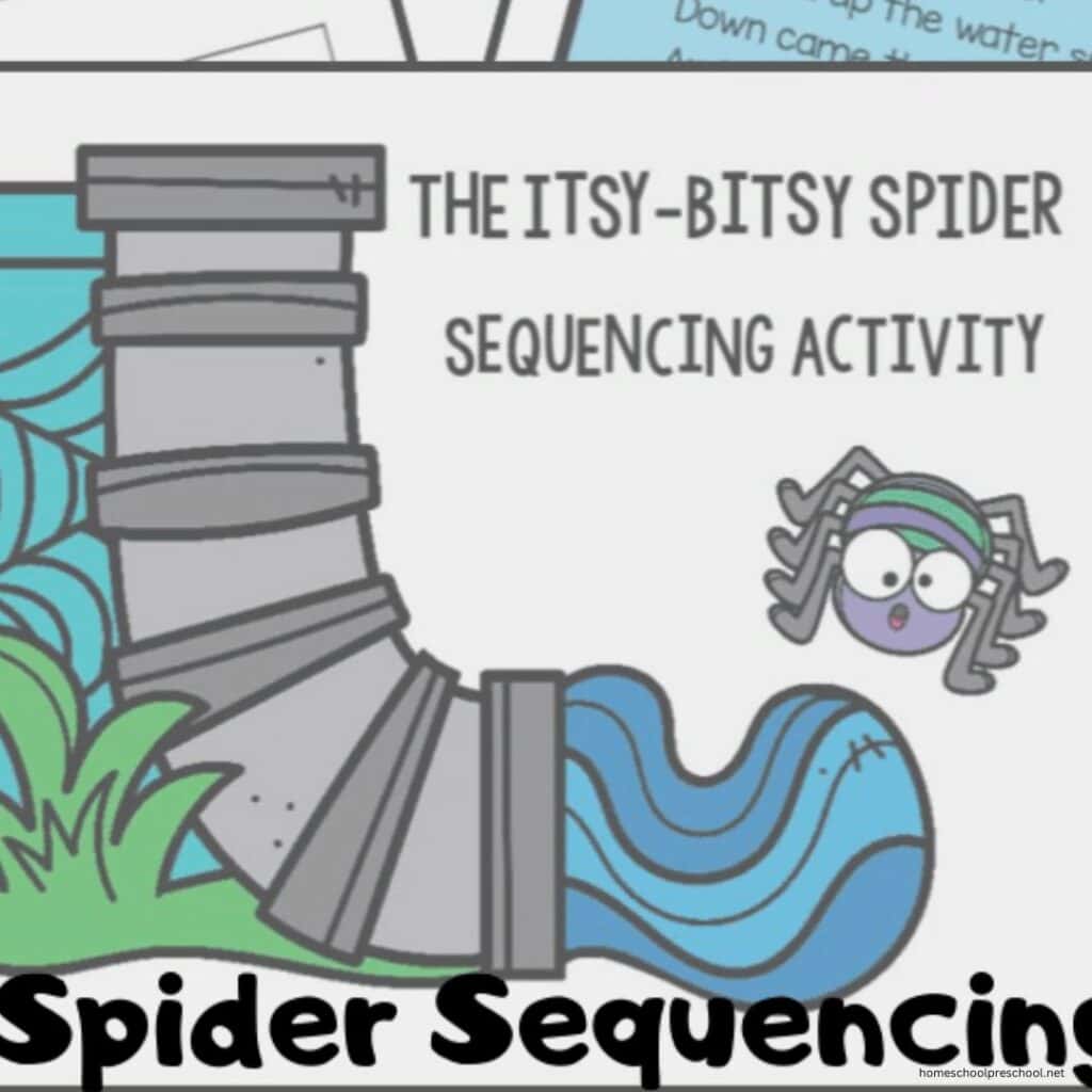 Nursery Rhyme Sequencing Activities for Preschoolers