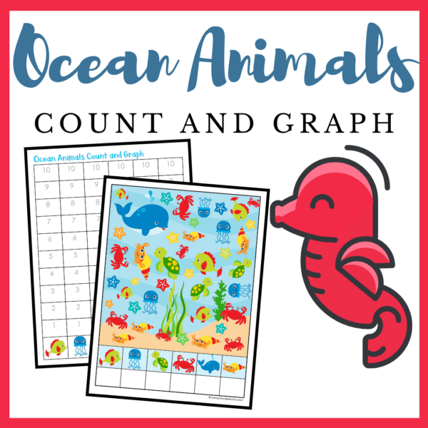 Counting Fish Worksheets Download - Homeschool Preschool