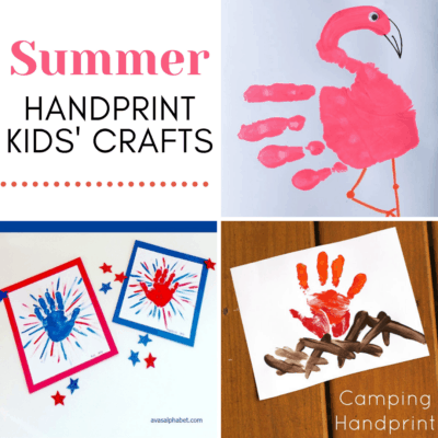 20 Fun Summer Handprint Crafts for Preschoolers