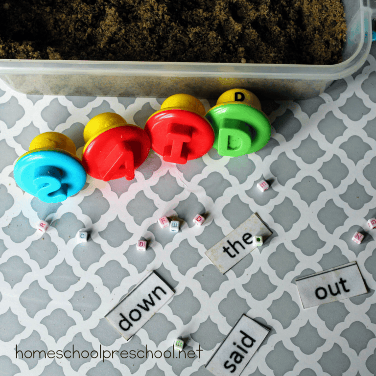 Hands-On Sight Words Sensory Bin for Young Readers