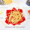 How to Make a Paper Plate Spaghetti Craft for Kids