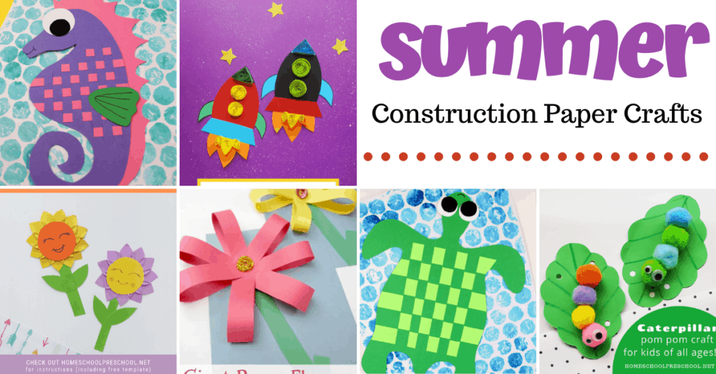 25 Spectacular Summer Construction Paper Crafts 25 Spectacular Summer Construction Paper Crafts
