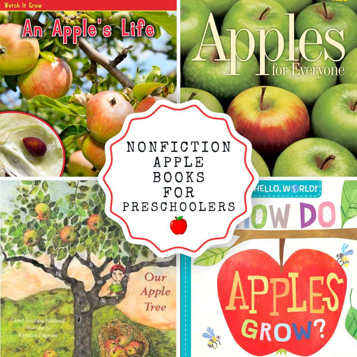 Nonfiction Apple Books for Preschoolers