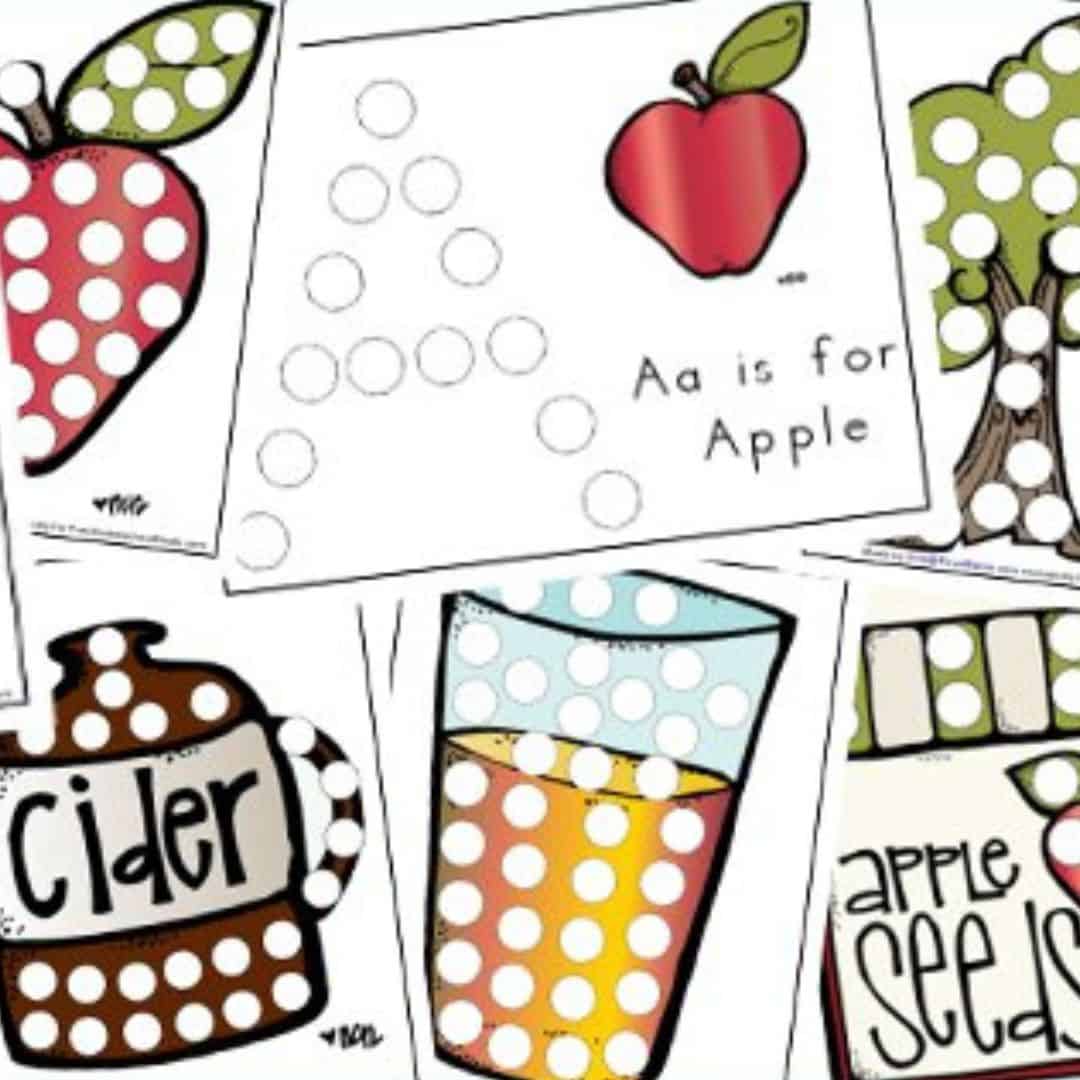Printable Johnny Appleseed Activities for Preschoolers