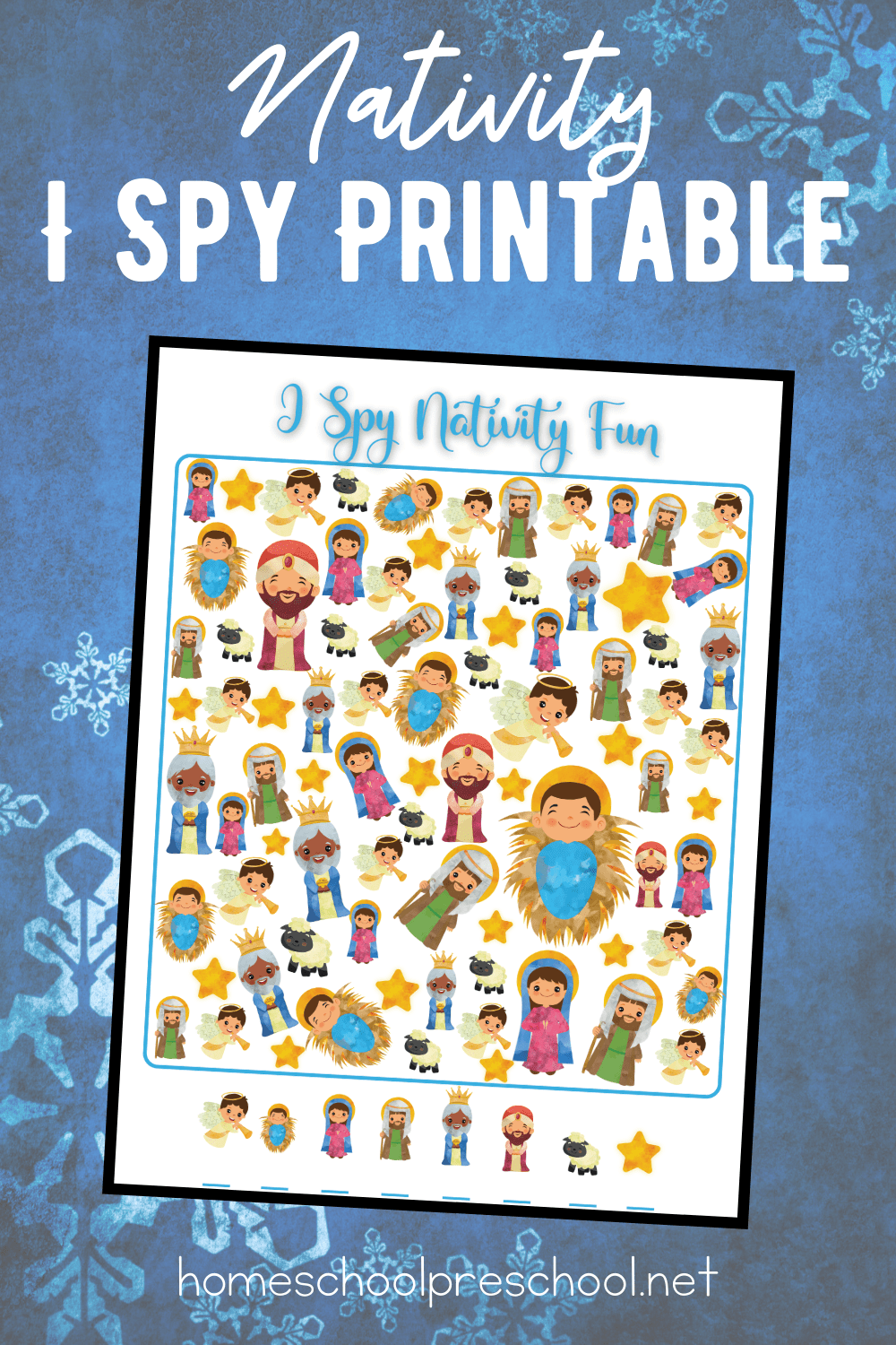Preschool Nativity Activities Maze And I Spy Game Preschool Nativity Activities Maze And I Spy Game