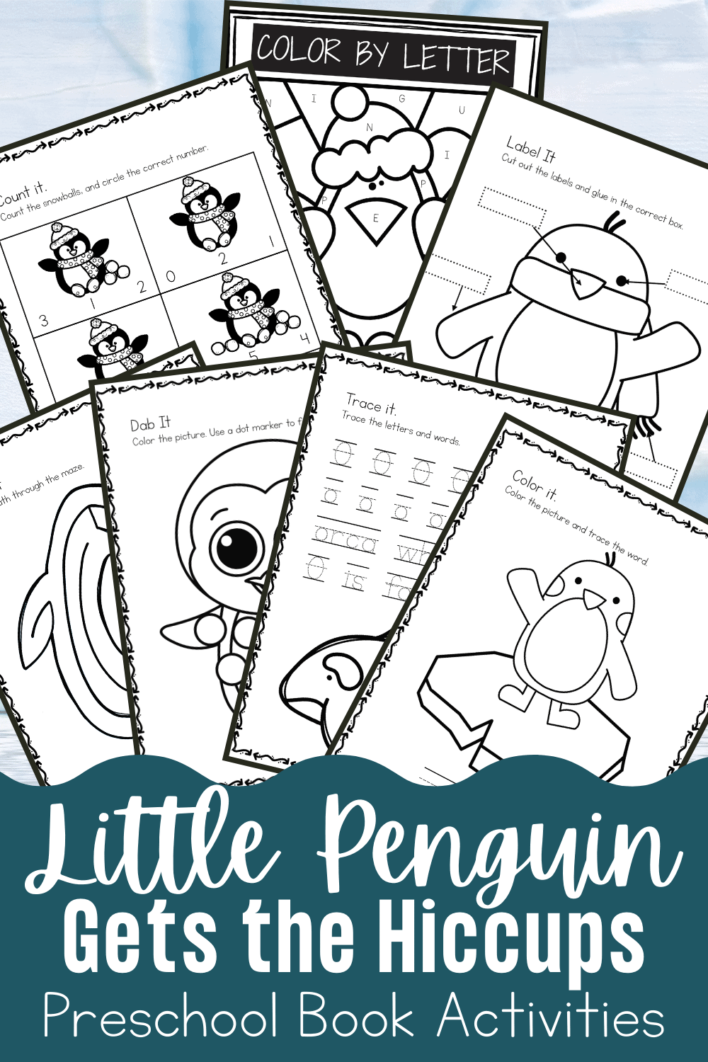 Little Penguin Gets the Hiccups Activities for Preschool