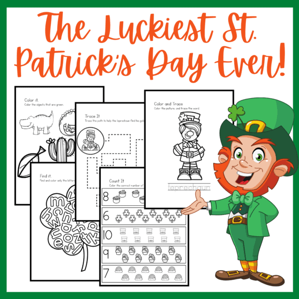 The Luckiest St. Patrick's Day Ever Activities for Preschool