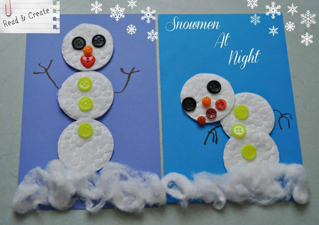 Snowmen at Night Activities and Crafts for Preschoolers