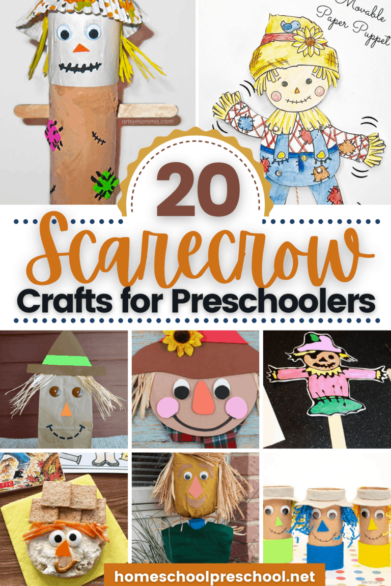 The Best Kids Scarecrow Crafts for the Autumn Months
