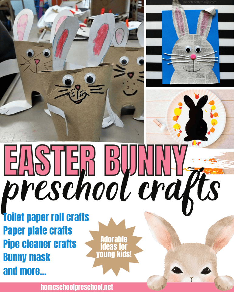 Easy Easter Bunny Crafts for Preschoolers: Fun Easter Craft Ideas