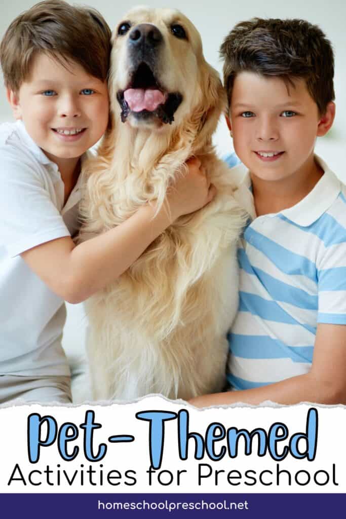 Pet Activities for Preschool | Printables, Books & More