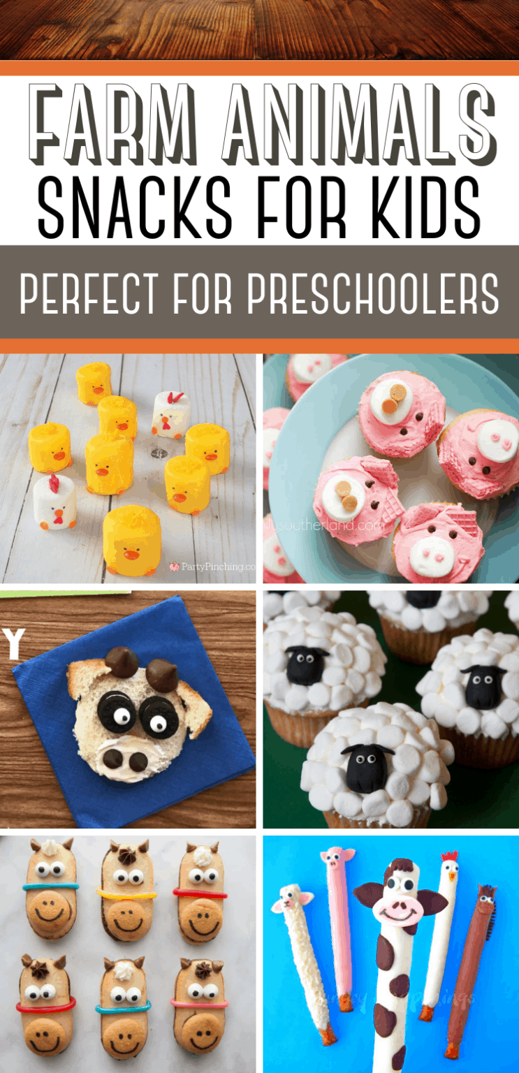Easy and Adorable Farm Animal Snacks for Kids