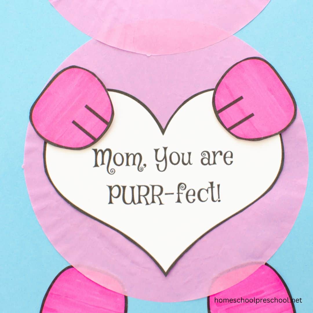 Adorable Cupcake Liner Mother's Day Craft for Preschool