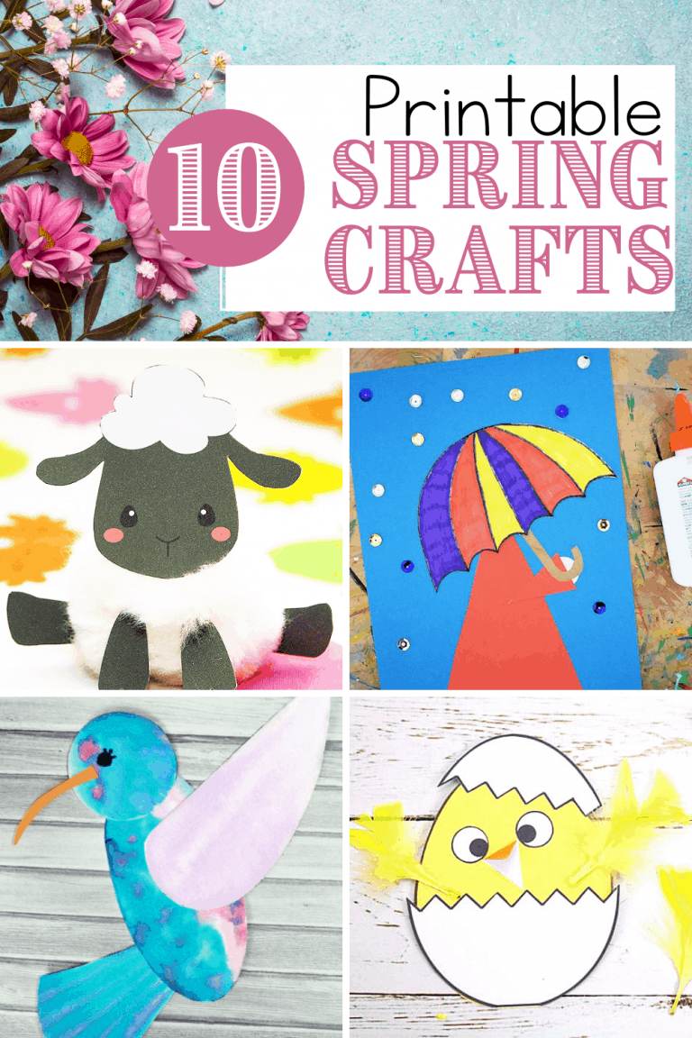 Discover Fun Easy Printable Spring Crafts For Kids Discover Fun Easy Printable Spring Crafts For Kids