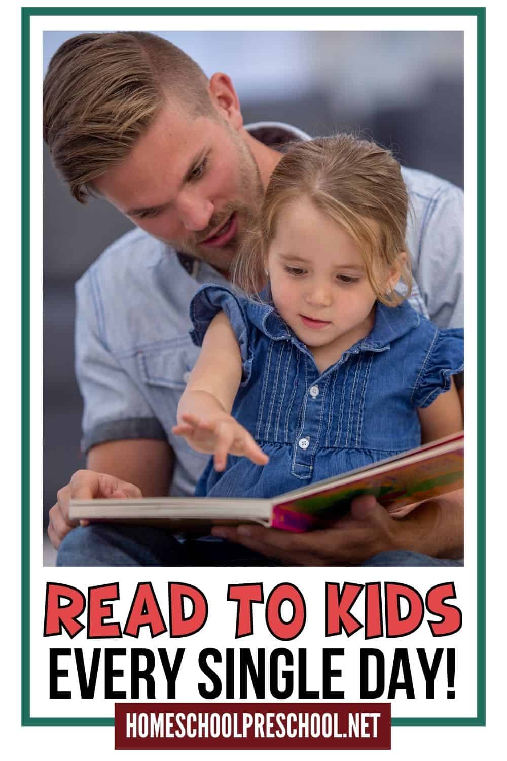 5 Reasons to Read to Your Preschooler Every Day