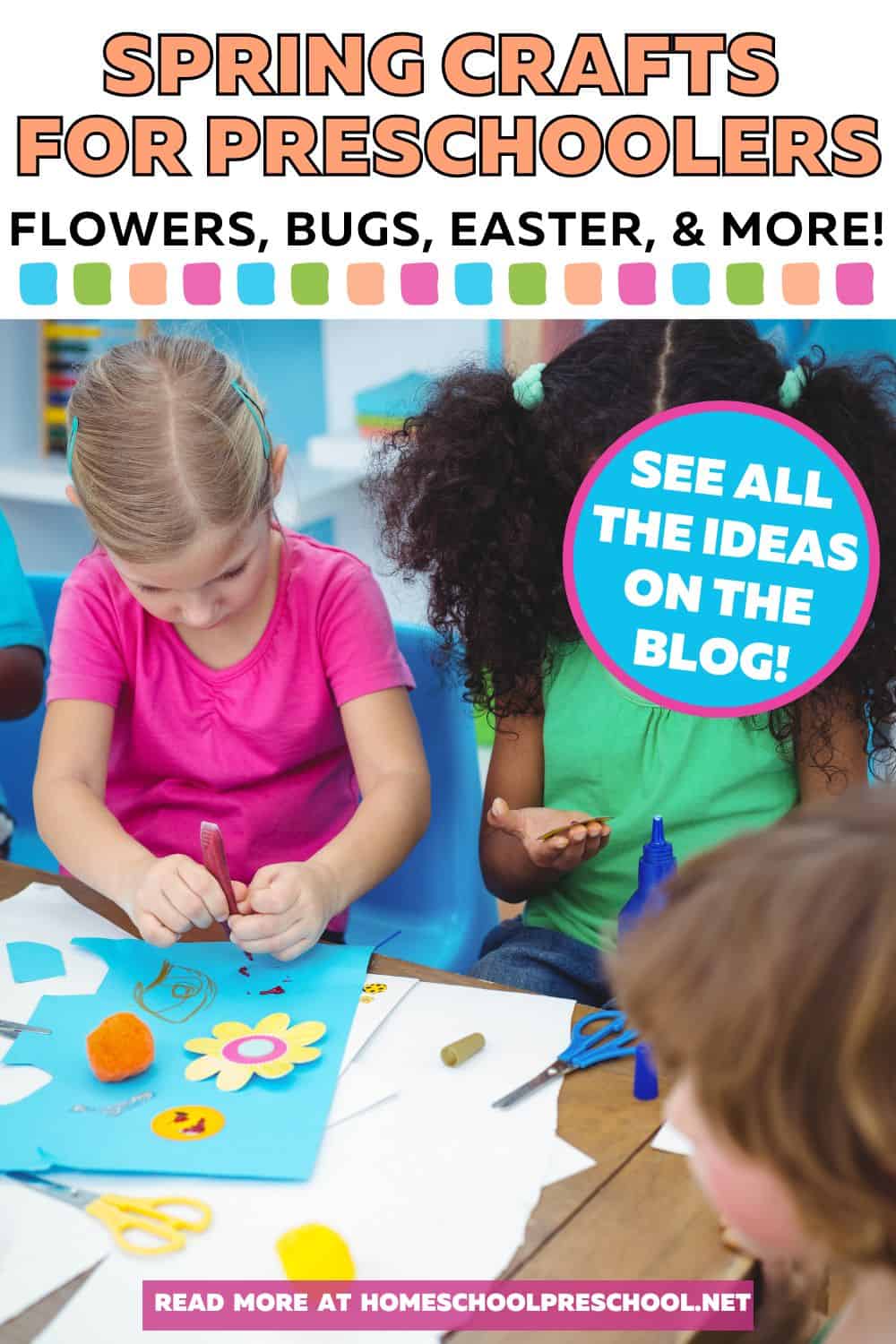 Spectacular Spring Crafts for Preschoolers to Make