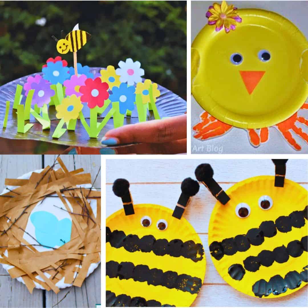 50 Spring Paper Plate Crafts for Preschoolers to Enjoy