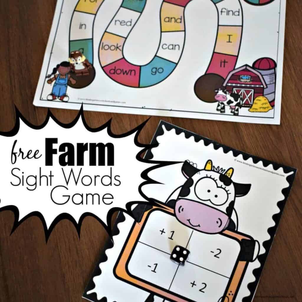Farm Animal Games for Preschool Learning & Fun