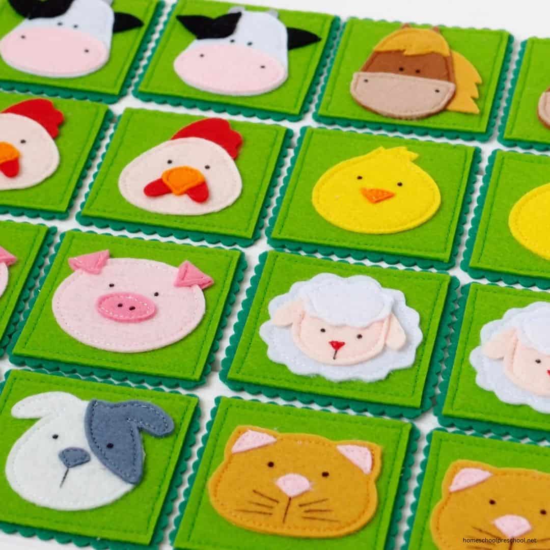 Farm Animal Games for Preschool Learning & Fun