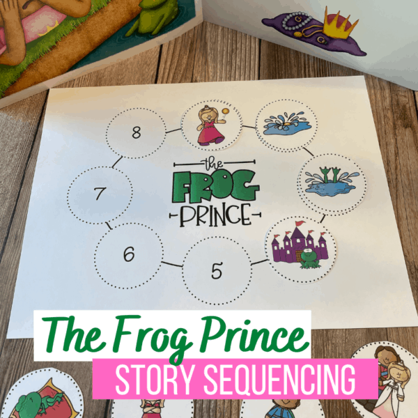 Free Printable The Frog Prince Sequencing Pictures