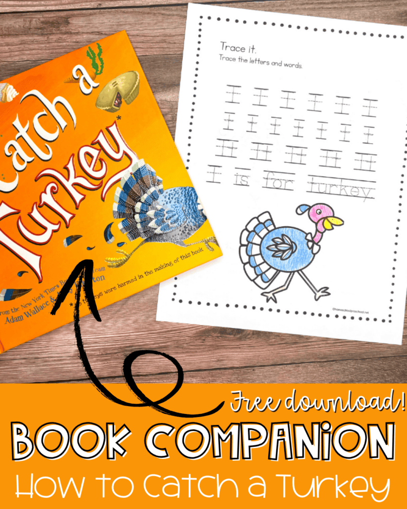 How to Catch a Turkey Activities for Preschool and Kindergarten