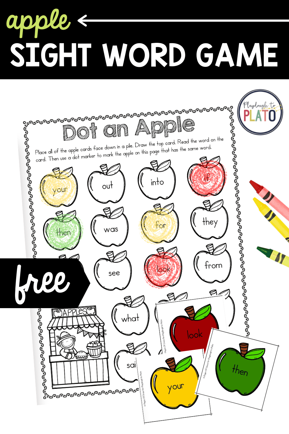 20 Sight Words Hands-On Activities for Kindergarten